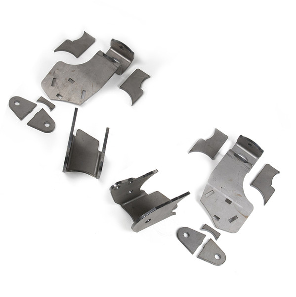 Rear Axle Side LCA Mounts for 4” tube JK Elite Suspension | GenRight ...