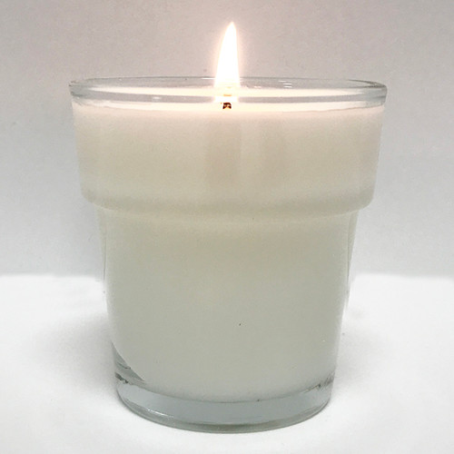 Flower Pot Votive Candles Set of 12 - Granny Bee's Candles
