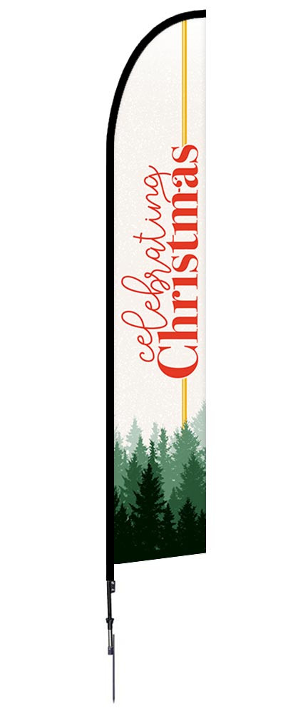 Christmas Flags - Festive Feather Flags & Banners for Holiday Decorations