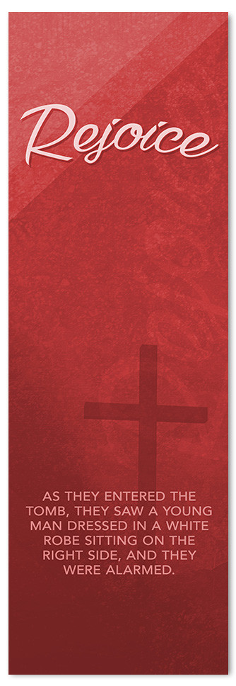 E043 Rejoice Dove Field Sunshine Easter Praise Banners