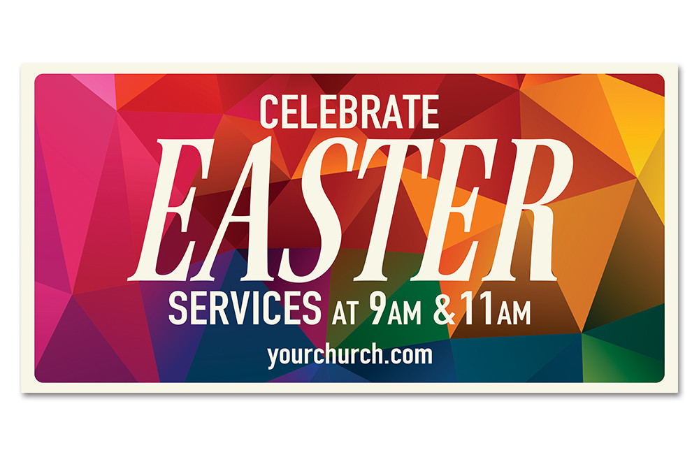 Easter Banners for Church | ChurchBanners.com