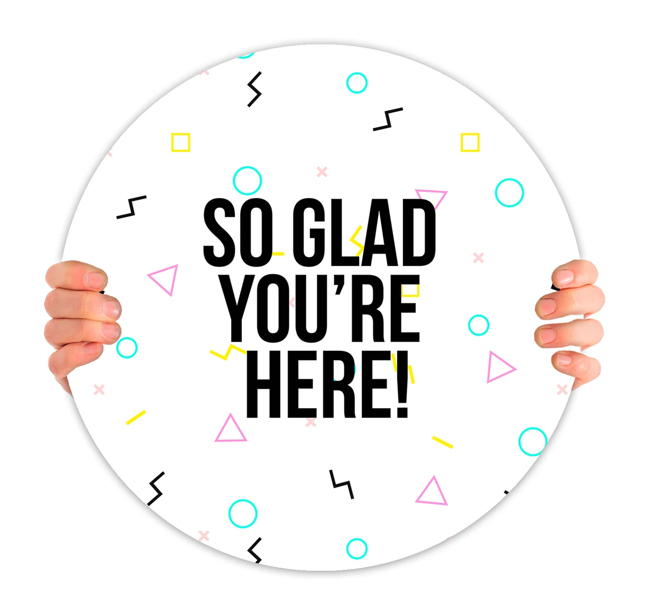 Glad Your Here We're Glad You're Here SVG | Welcome SVG | Farmhouse