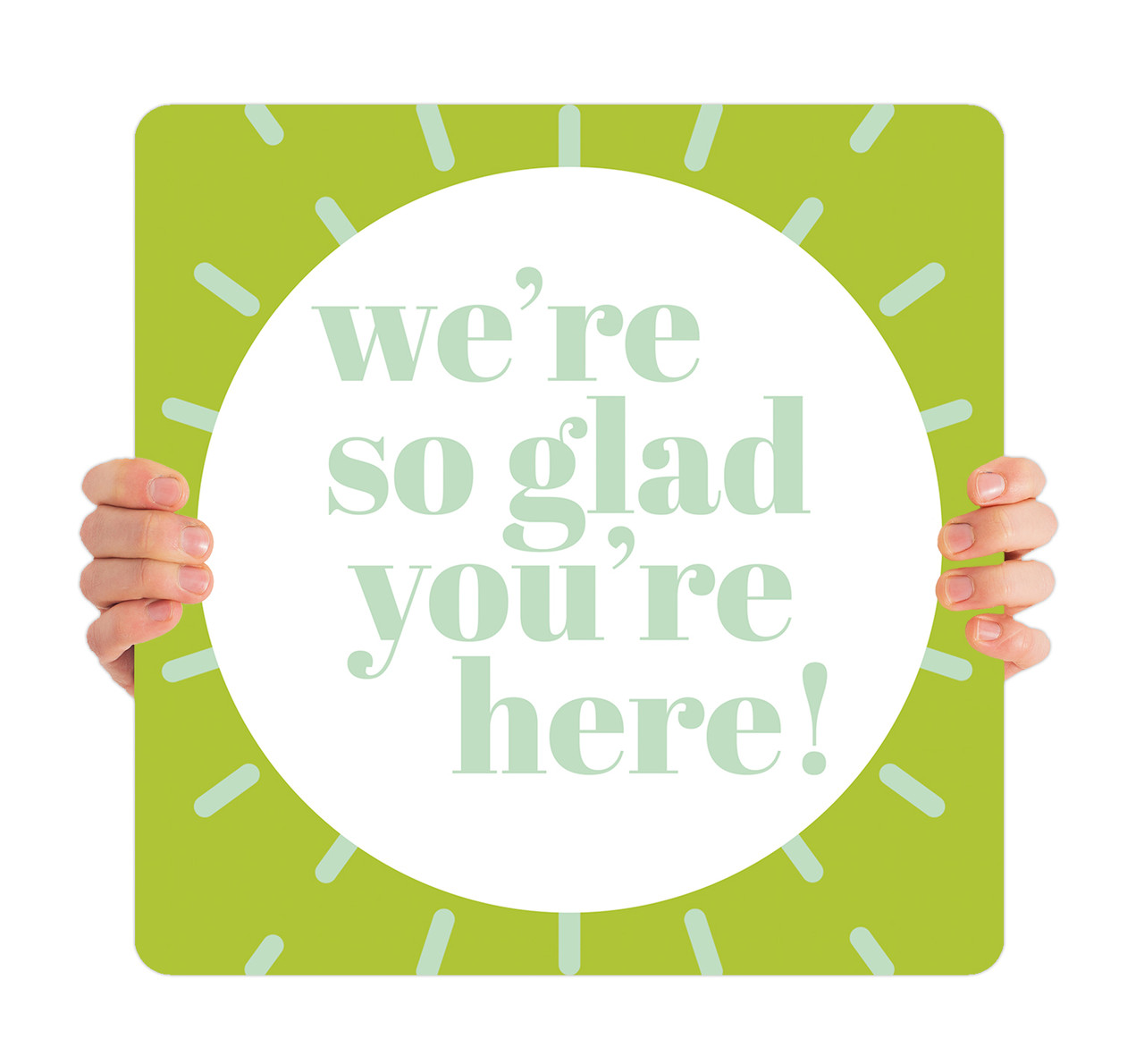 Glad Your Here We're Glad You're Here SVG | Welcome SVG | Farmhouse