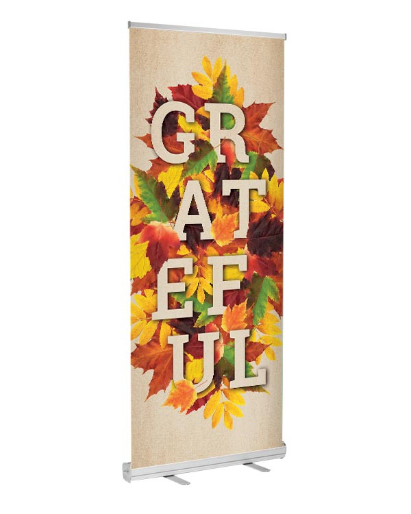 Grateful - D2 Retractable - HB337 - ChurchBanners.com