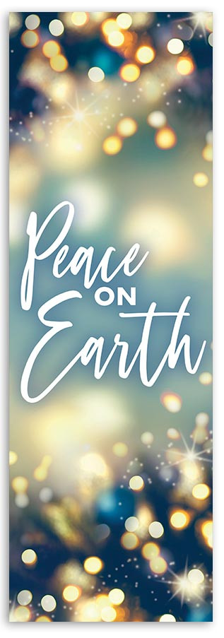 CB178 Peace on Earth - ChurchBanners.com
