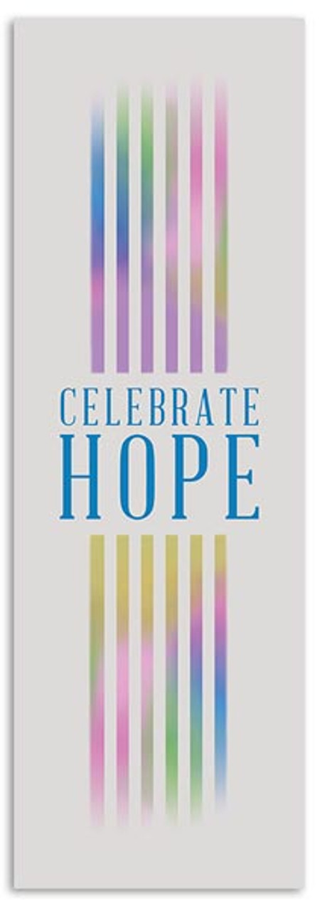 E511 Celebrate Hope - Easter Banner - ChurchBanners.com