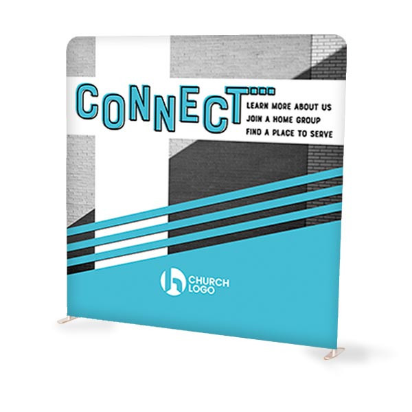 Connect - Tension Backdrop Display - Straight - Style 28 ...