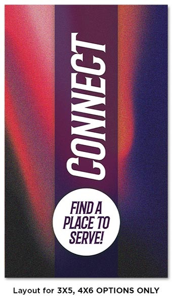 Connect - Indoor Banner - Style 43 - ChurchBanners.com