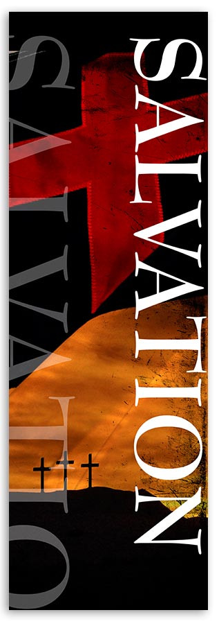 PB022 Salvation - ChurchBanners.com