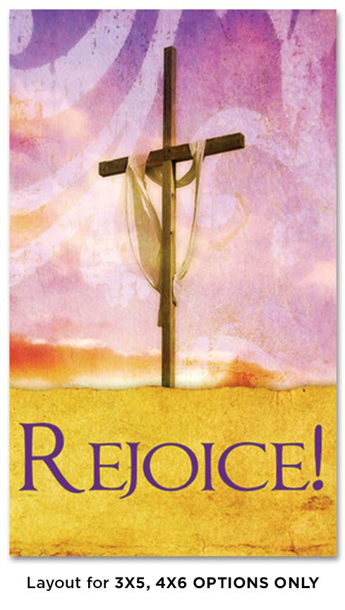E053b Rejoice - ChurchBanners.com