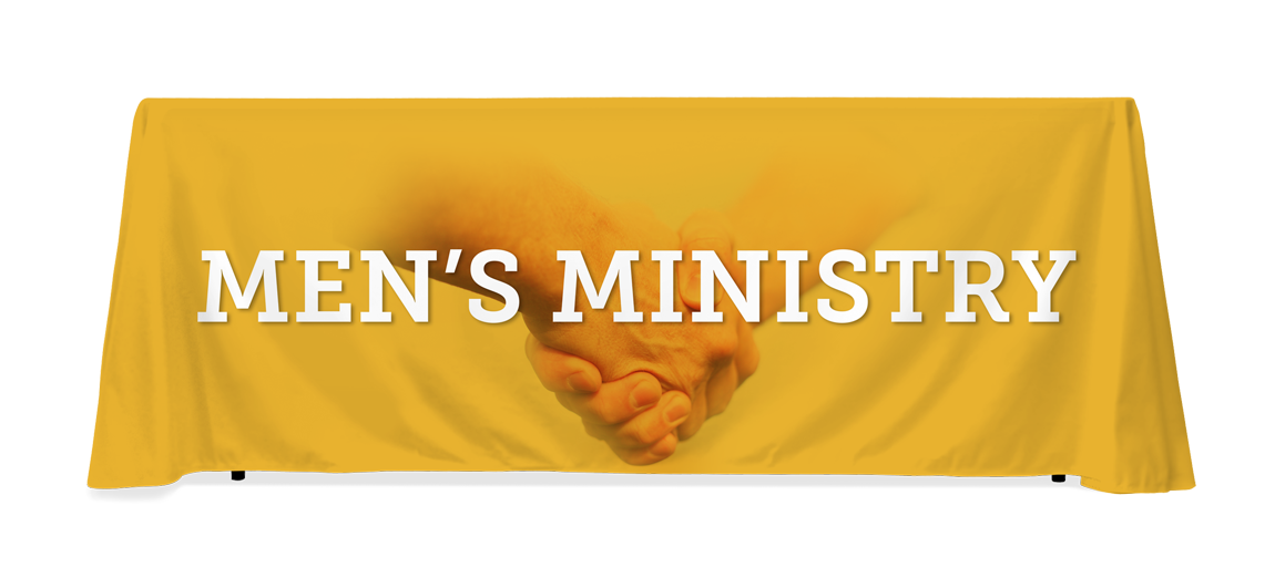Men's Ministry Yellow - TT026 - ChurchBanners.com
