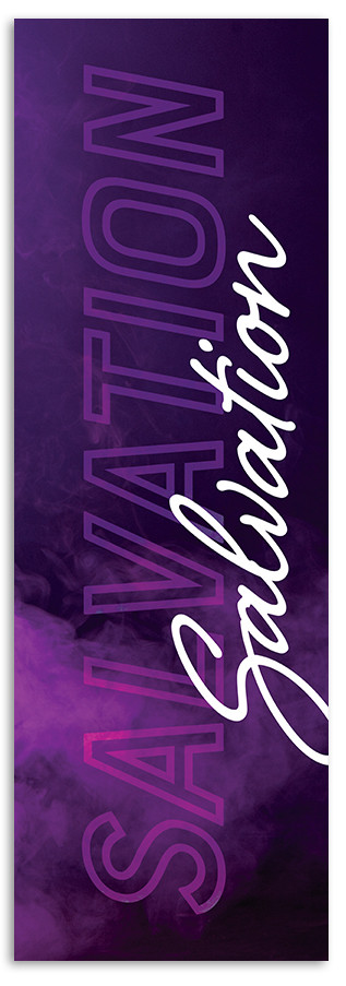 E467 Salvation - ChurchBanners.com