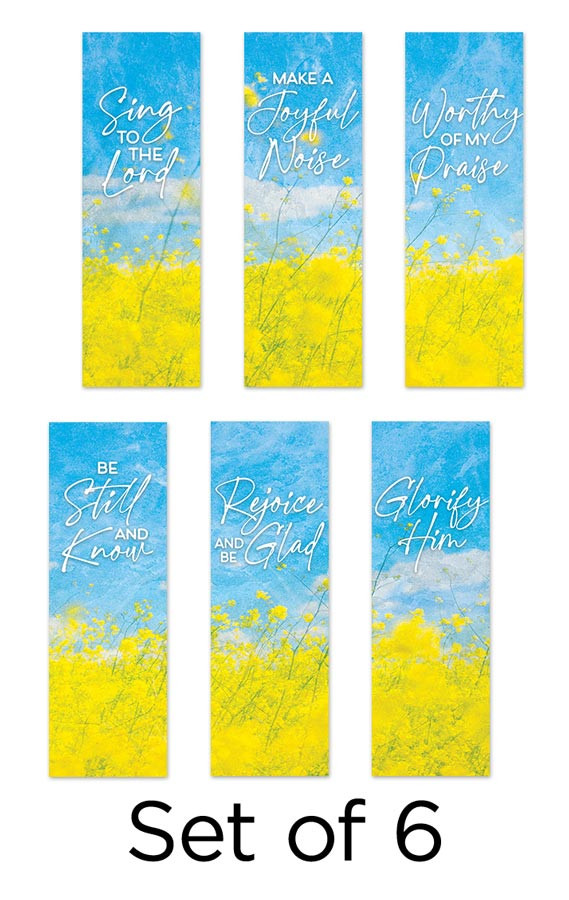 Spring Worship 111-116 - All 6 Banner Set - ChurchBanners.com
