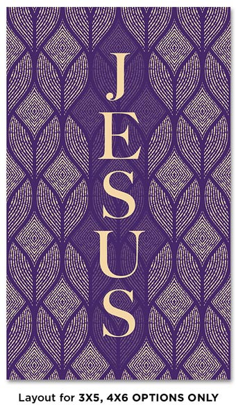 L223 Jesus - Lent Banner - ChurchBanners.com