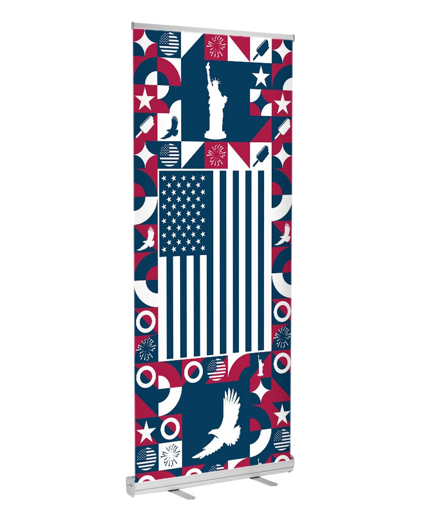 American Flag - D2 Retractable - PT015 - ChurchBanners.com