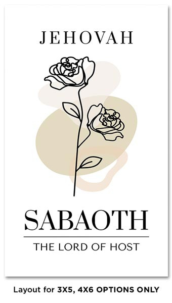 NOG057 Sabaoth - ChurchBanners.com