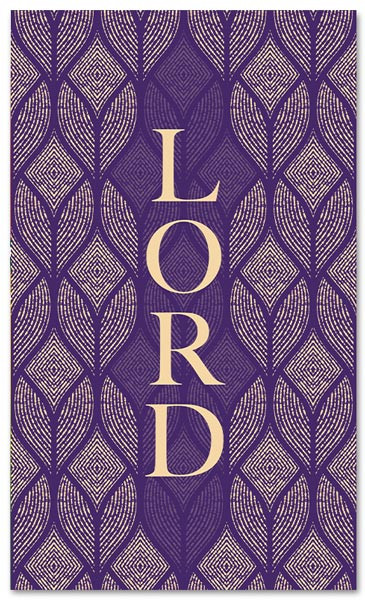 L220 Lord - Lent Banner - xw - ChurchBanners.com