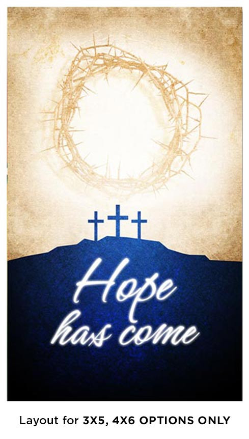E143 Hope Has Come - ChurchBanners.com