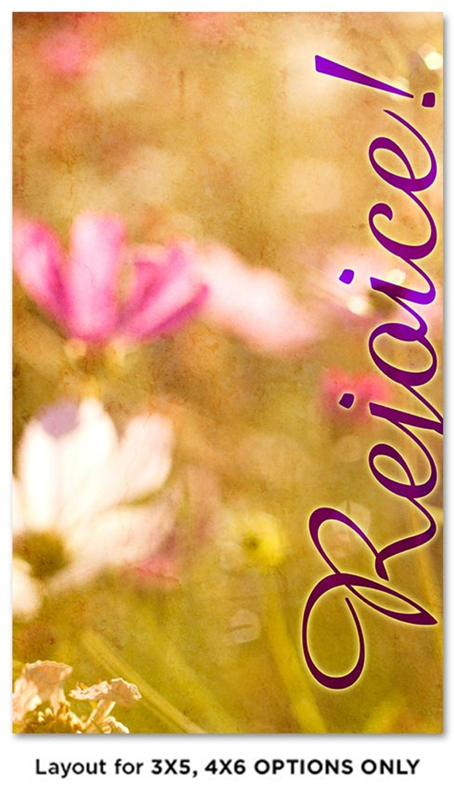 E050a Rejoice Easter Worship Banners - Church Banners