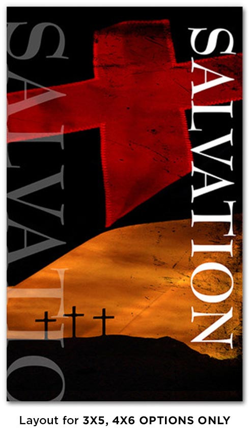 PB022 Salvation - ChurchBanners.com