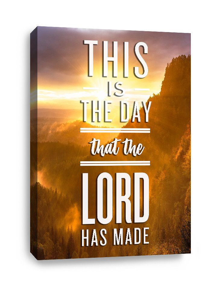 This is the Day Wall Art | Church Banners