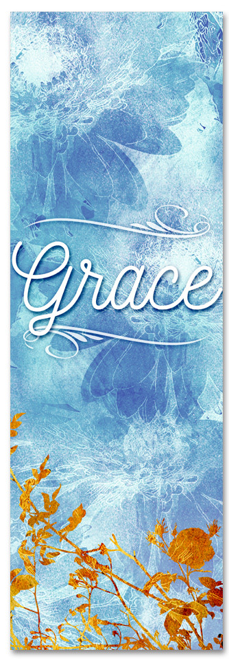 E004 Grace - Blue Cross Easter Worship Praise Banner