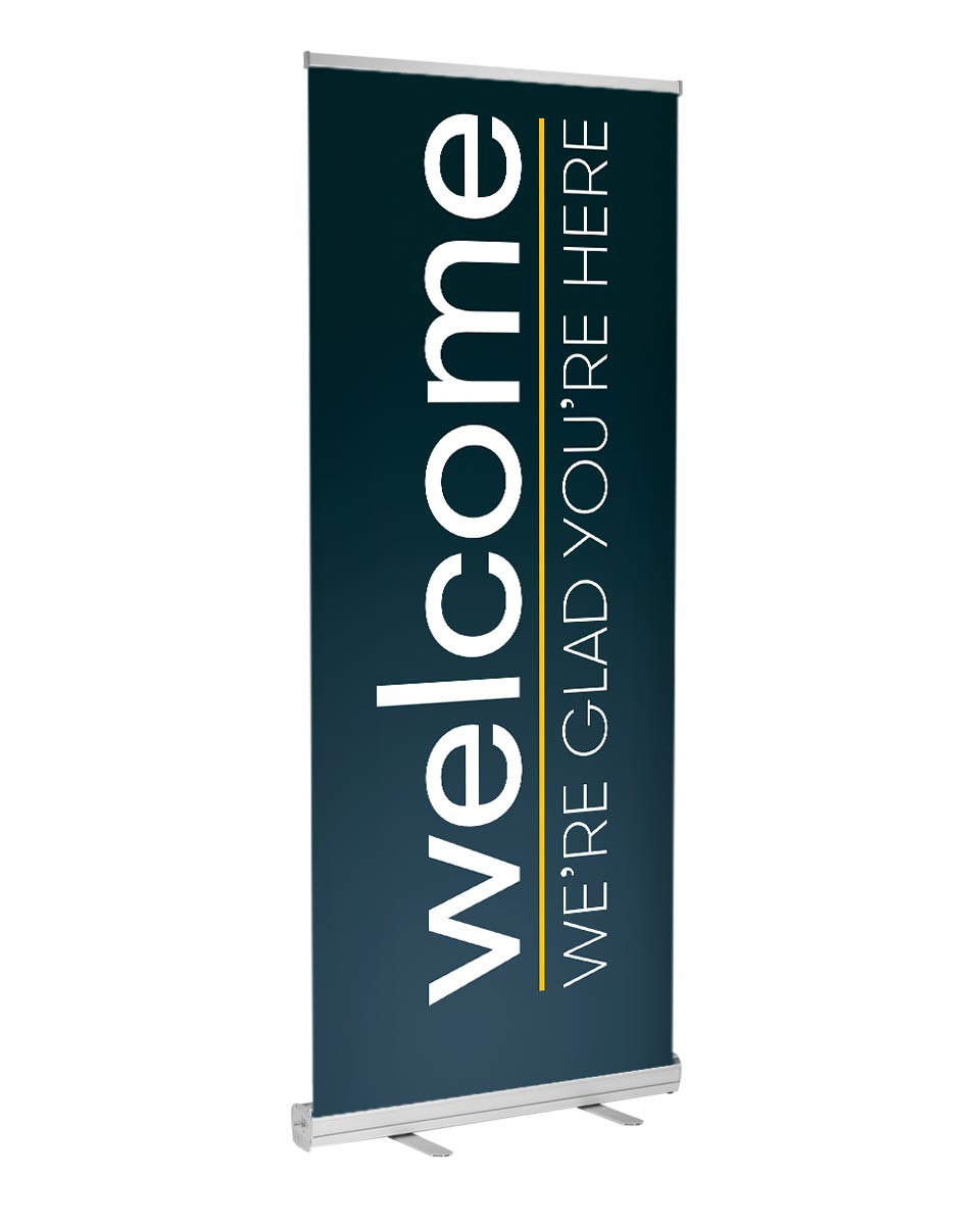 Welcome Rollup Banners | ChurchBanners.com