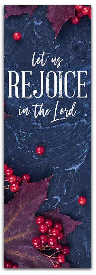BC150 Rejoice Purple Set - Easter Banners for churches