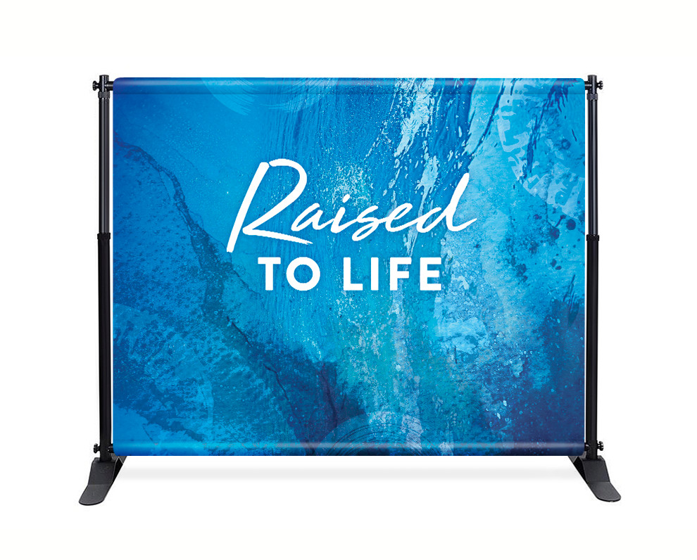 Baptism Backdrop - Style 1 - Church Banners