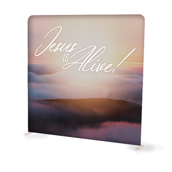 Tension Backdrop Display - Straight | ChurchBanners.com