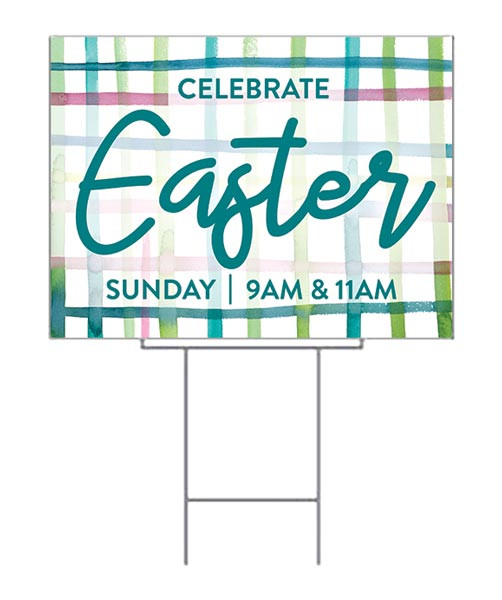 Church Yard Signs | Promote Easter | ChurchBanners.com