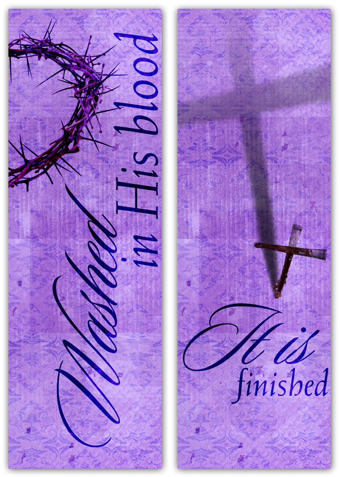 Lent Banners | Fabric Church Decorations