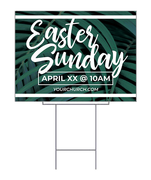 Easter Yard Signs | Easter Signs for Church | Churchbanners