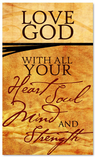LG05 Love God All - Blue xw - ChurchBanners.com