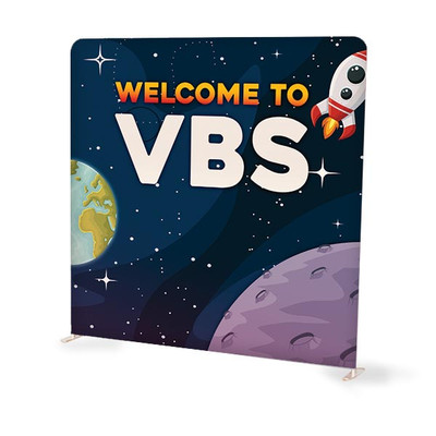Camp VBS - Tension Backdrop Display at ChurchBanners.com
