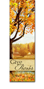 Indoor Fall Worship Banner | Church Banners.com