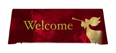 Welcome Table Throws | Printed Tablecloths | ChurchBanners.com