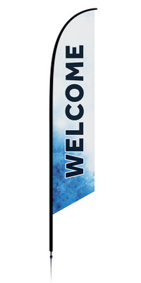 Easter Feather Flags | ChurchBanners.com