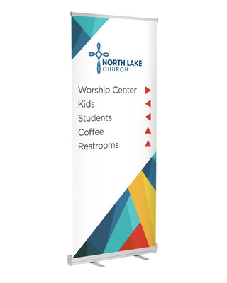 Retractable & Roll-Up Church Banners | ChurchBanners.com