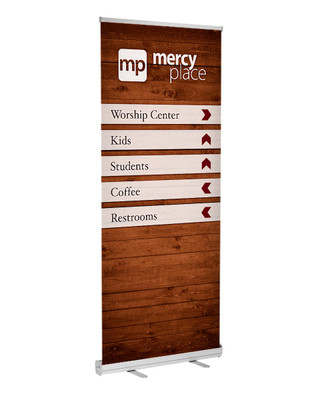 Directional Church Displays and Stands | ChurchBanners.com