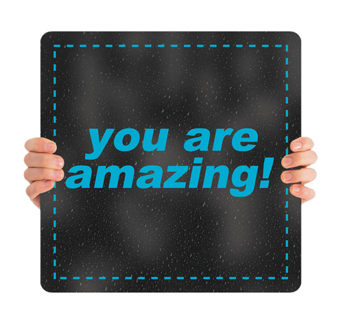 You Are Amazing - Handheld Sign - HHR011 - ChurchBanners.com