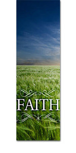 Faith Field of Grass Easter Church Banners– Church Banners