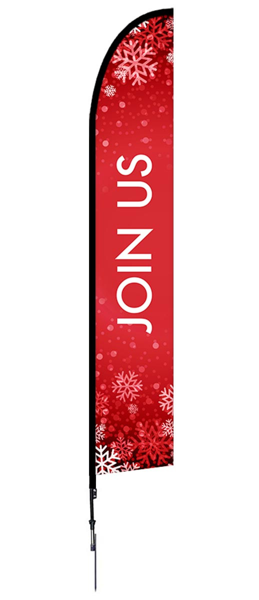 Christmas Flags - Festive Feather Flags & Banners for Holiday Decorations