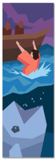 S044 Jonah Thrown Overboard - ChurchBanners.com