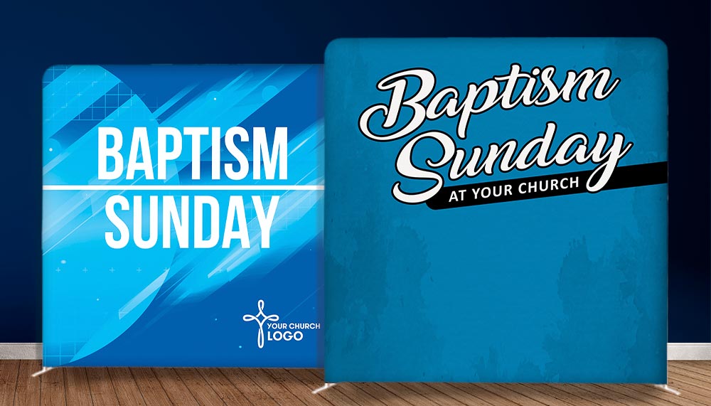 Baptism Banners | ChurchBanners.com