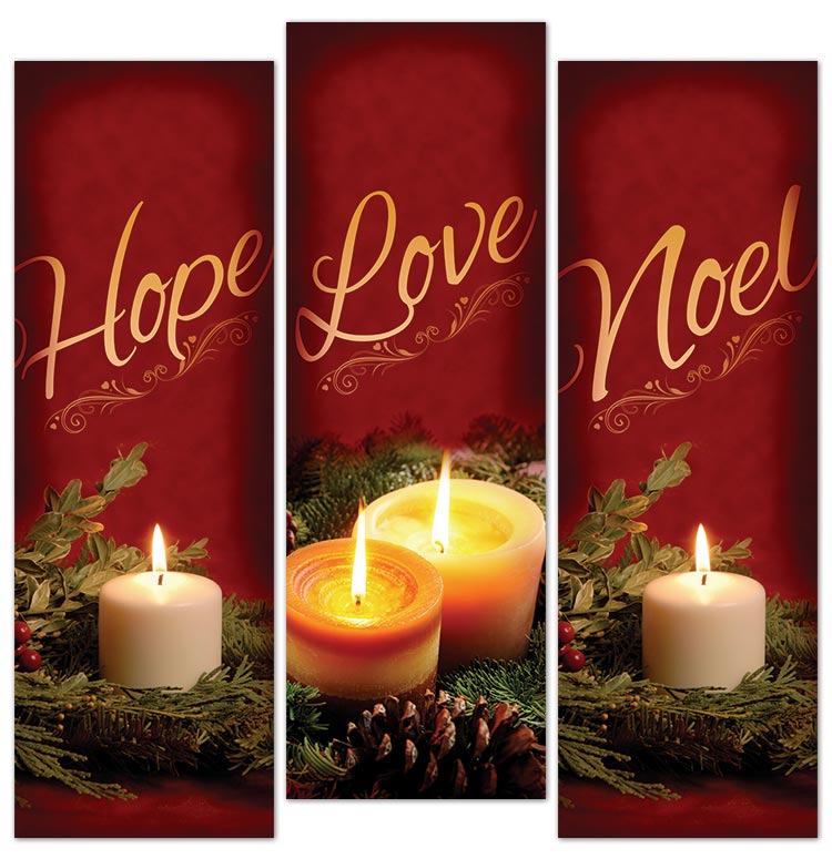 Christmas Banners Sets | Indoor Church Decor | ChurchBanners.com