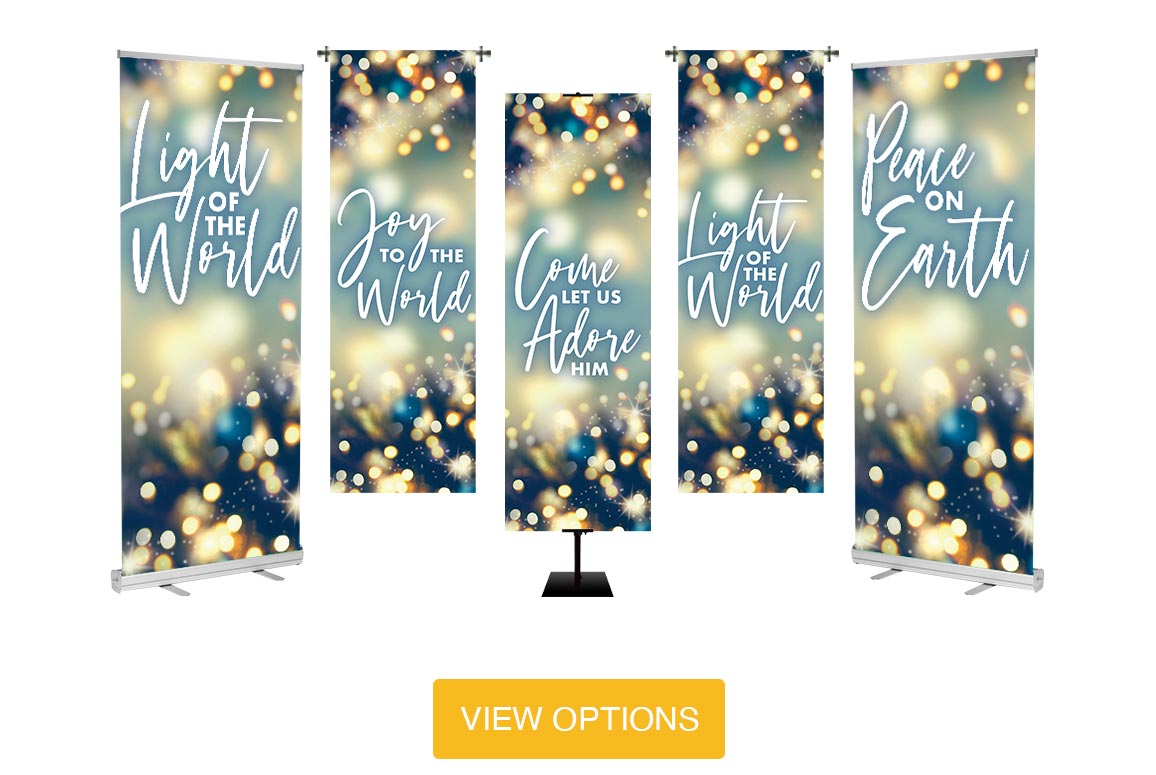 Christmas Design Styles | Indoor Christmas Banners | ChurchBanners.com