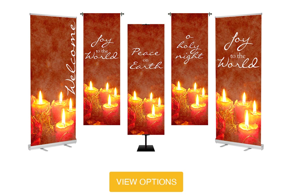 Christmas Design Styles | Indoor Christmas Banners | ChurchBanners.com