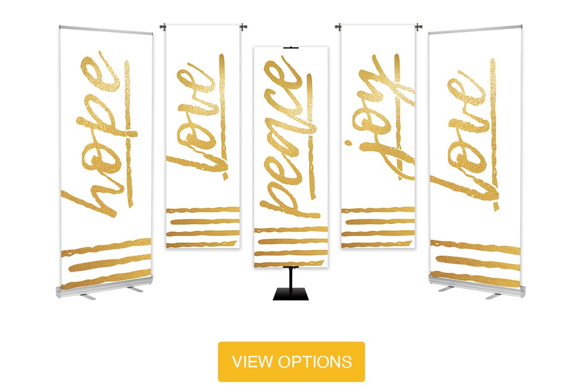 Christmas Design Styles | Indoor Christmas Banners | ChurchBanners.com