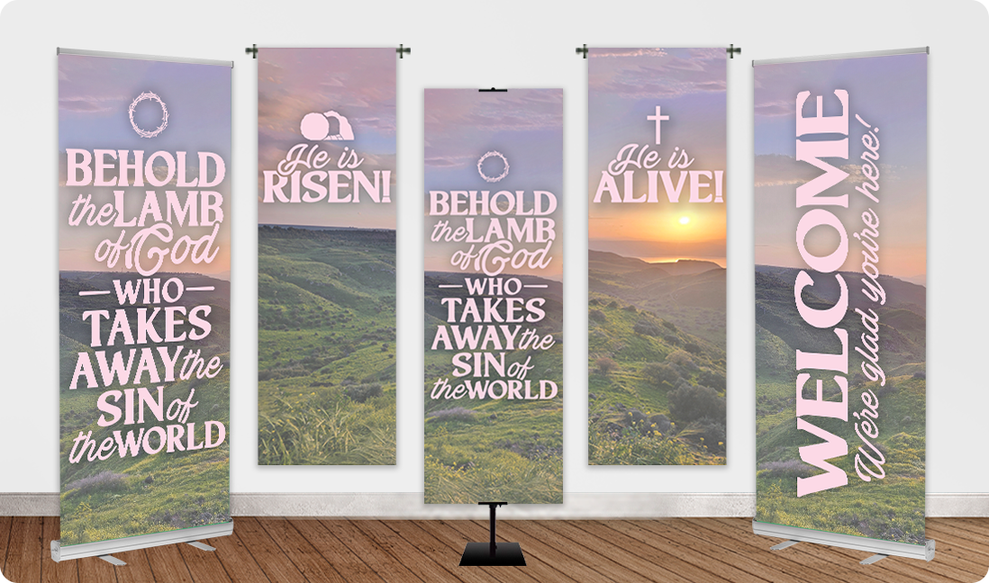 Christian Church Banners for Praise and Worship | ChurchBanners.com